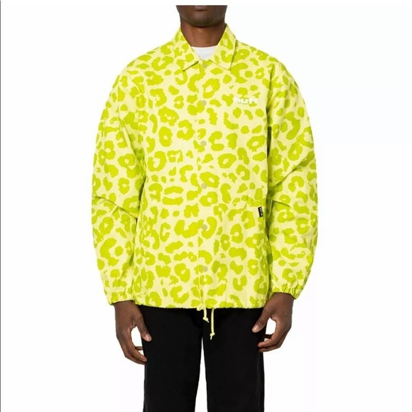 HUF | Jackets & Coats | Huf Worldwide Neo Leopard Coach Jacket | Poshmark